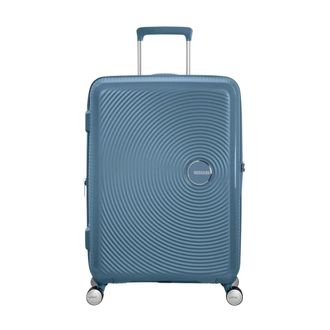 American Tourister Soundbox Spinner 67 Extensible - Femme - Valises - Bleu - Taille: ONE Size