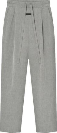 Fear of God Homme, Pantalons, Gris, Taille: S Virgin Wool Drawstring Straight Pant