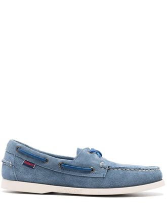Sebago Segelschuhe aus Wildleder - Blau