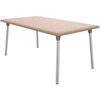 Resol New flash Table Rectangulaire Int&eacute;rieur, Ext&eacute;rieur 160x90 Sable - Resol