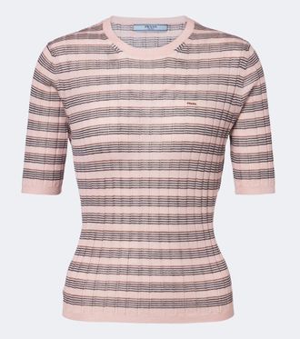 Prada Pullover aus Kaschmir und Seide