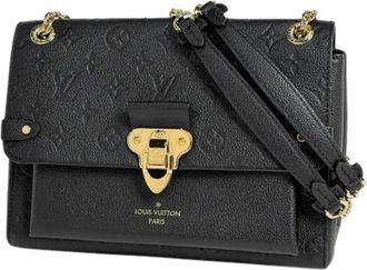 Louis Vuitton Sac bandouli&egrave;re Pre-owned Monogram Empreinte - Femme - Pre-owned - Noir - Taille: ONE Size