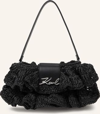 Karl Lagerfeld Schultertasche schwarz
