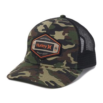 Hurley Herren M Brighton Trucker Cap, Camo, Einheitsgr&ouml;&szlig;e