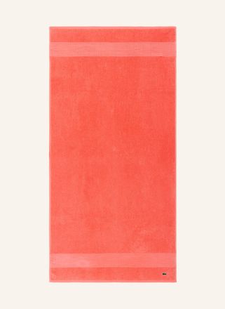 Lacoste Duschtuch Llecroco orange