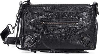 Balenciaga Crossbody Bags - Tasche Le City Moto Mini - Gr. unisize - in Schwarz - f&uuml;r Damen