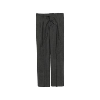 Lardini Pinstripe Pleated-design Trousers