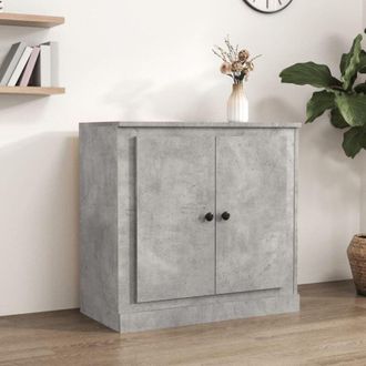 vidaXL Sideboard Betongrau 70x35,5x67,5 cm Holzwerkstoff Vidaxl