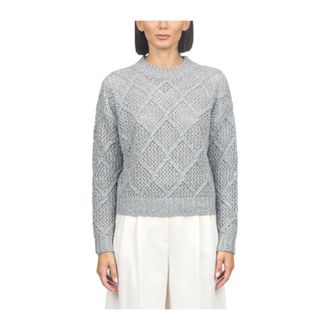 Max Mara Damen, Strickwaren, Grau, MGröße