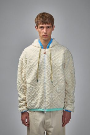 Casablanca Mens Monogram Fleece Jacket