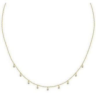 Cleor Collier en argent 925/1000 et zircon