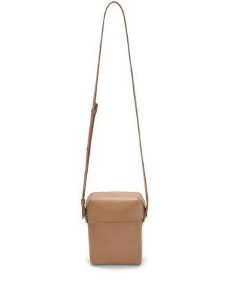 Jil Sander petit sac à bandoulière en cuir - Marron