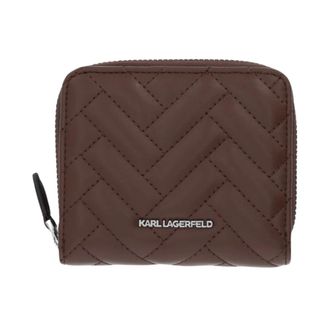 Karl Lagerfeld K/Brick Wallet - - Accessories - Damen - Braun - ONE SIZE
