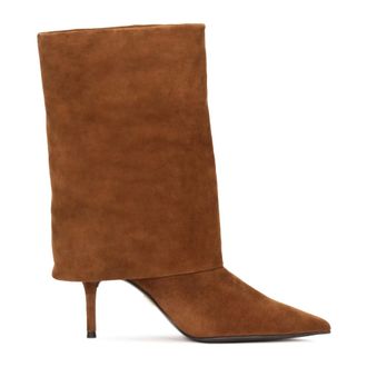 Kazar Femme, Chaussures, Brun, Taille: 40 EU Bottines avec une tige tombant sur le talon