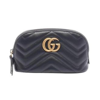 Gucci Pre-owned Pouch - - Pre-owned - Damen - Schwarzk - ONE SIZE