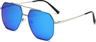 Generic Lunettes de soleil polarisées tendance pour hommes et femmes pour léquitation et la conduite, les vacances en plein air, la plage (couleur : C, taille