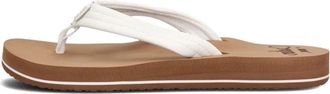 Reef Komfort Kissen Hausschuhe Wei&szlig; Braun - - Shoes - Damen - Wei&szlig; - 41 EU