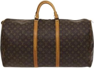 Louis Vuitton unisex, Pre-owned, Brun, Taille: ONE Size Sac week-end en toile Pre-owned