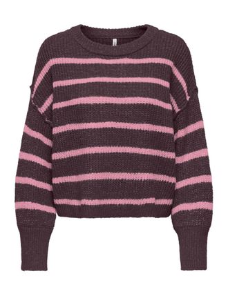 Only Onlmally Ls Detail O-Neck KNT