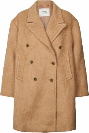 Rabens Saloner Vestes - Femme - Manteaux - Beige - Taille: 38/40 FR