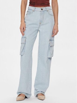 Pinko Pinko Jeans Caty 102942 A1MV Himmelblau Cargo Fit