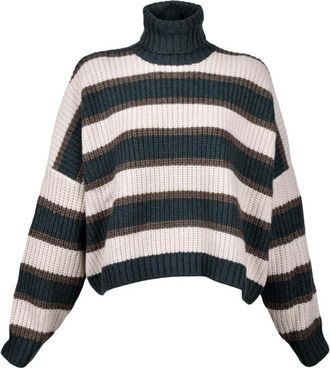 Brunello Cucinelli Femme, Pulls, Multicolore, Taille: 40 FR Pull en cachemire