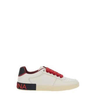 Dolce & Gabbana Portofino Sneaker - - Shoes - Herren - Wei&szlig; - 44 EU