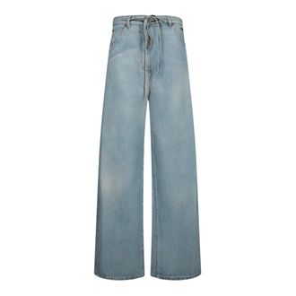 Msgm Weitgeschnittene Hosen - - Jeans - Damen - Blau - S