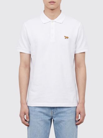 Maison Kitsun&eacute; Polo Homme couleur Blanc