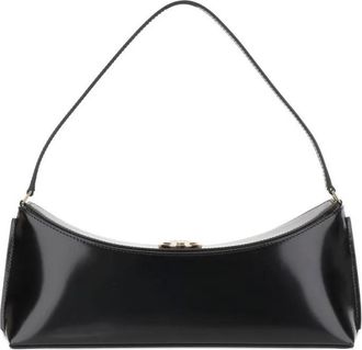 Jacquemus Hobo Bags - Smooth Leather Handbag - Gr. unisize - in Schwarz - f&uuml;r Damen