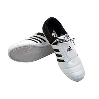 adidas Chaussures Taekwondo Adi-Kick II Couleur : Blanc/Noir - Taille : 6 (39 1/3)