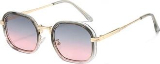 Generic Lunettes De Soleil &Agrave; Monture Fine For Hommes Et Femmes, For Les Vacances, La Conduite Trajets Quotidiens(Gray)