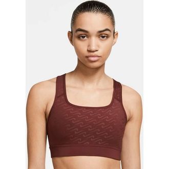 Nike Damen Top W NK DF SWSH ICNCLSH AOP BRA