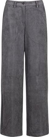 Object Pantalon taille haute droit en velours