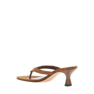 Semicouture Femme, Chaussures, Beige, Taille: 39 EU Sandale Tongs