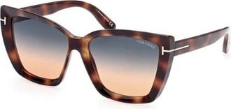 Tom Ford Femme, Accessoires, Brun, Taille: 57 MM Scarlet-02 Lunettes de soleil