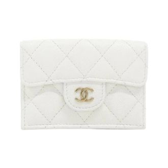 Chanel Pre-owned Timeless Classic Caviar Skin Wallet - - Pre-owned - Damen - Wei&szlig; - ONE SIZE