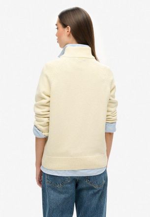 Superdry Troyer CLASSIC COTTON KNIT HALF ZIP Baumwolle