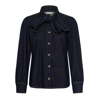 Kaffe Blusen & Hemden - - Blouses & Shirts - Damen - Blau - 2XL