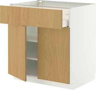 IKEA METOD / MAXIMERA Unterschr m Schub/2 T&uuml;ren