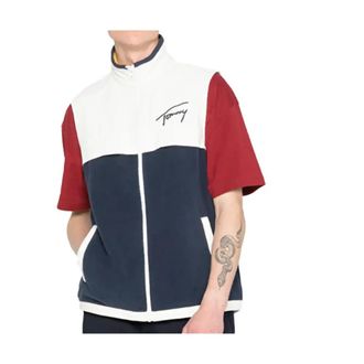Tommy Jeans Retro Mix Media Jacke - - Jackets - Herren - Mehrfarbig - M
