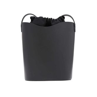 IL BISONTE Stilvolle Leder-Schultertasche - - Bags - Damen - Schwarzk - ONE SIZE