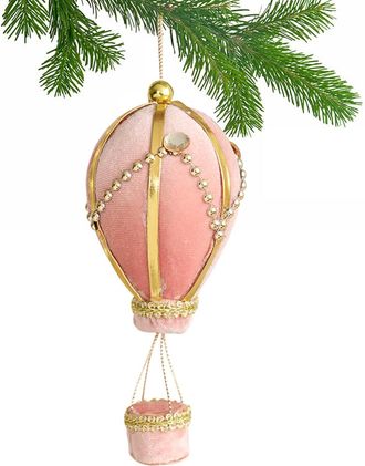 Generic Kreative Christbaumschmuck, Anh&auml;nger f&uuml;r den Weihnachtsbaum - Weihnachtsanh&auml;nger Hei&szlig;luftballon Kreative Baumschmuck,Bunte Weihnachtszubeh&ouml;r Kleine De