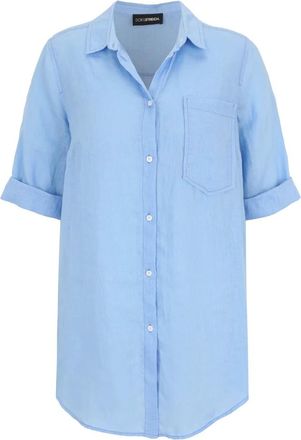 Doris Streich Damen, Blusen & Hemden, Blau, MGr&ouml;&szlig;e