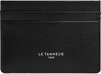 Le Tanneur Porte cartes Lucien en cuir li&eacute;g&eacute;