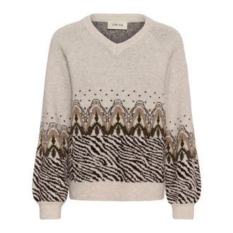 Cream Tricots - Femme - Pulls - Beige - Taille: 46 FR
