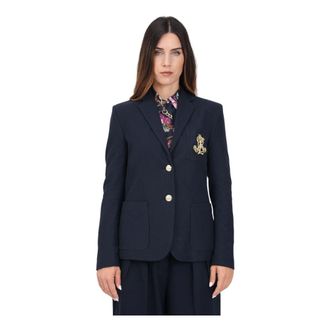 Ralph Lauren Femme, Vestes, Bleu, Taille: 42 FR Veste Bleue Femme &Eacute;l&eacute;gante