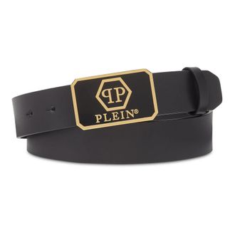Philipp Plein Belt Hexagon - - Accessories - Herren - Schwarzk - 95 CM