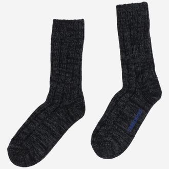 Birkenstock Unisex Stretch Cotton Blend Socks Black