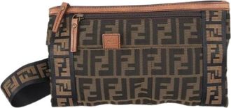 Fendi Sac banane vintage Pre-owned - Femme - Pre-owned - Brun - Taille: ONE Size